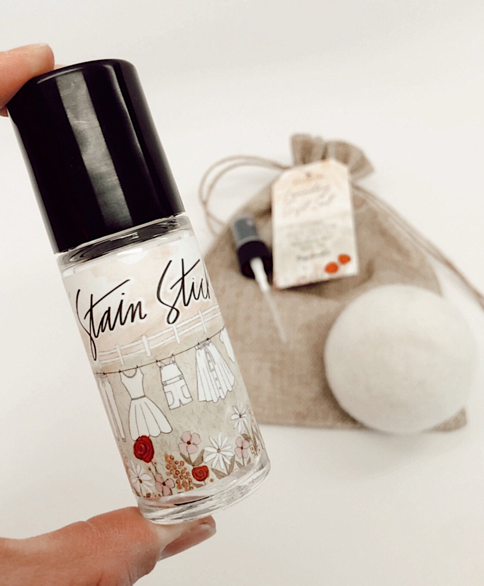 STAIN STICK Roller Label Label Only - Etsy