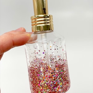60ML Sparkle Spray or Pump Bottle. Glitter Perfume Bottle. 3 Colors ...
