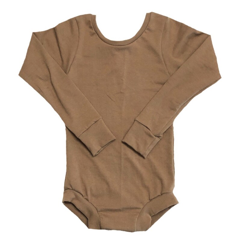 Brown Leotard (baby Leotard, Toddler Leotard, Dance Leotard, Basic ...