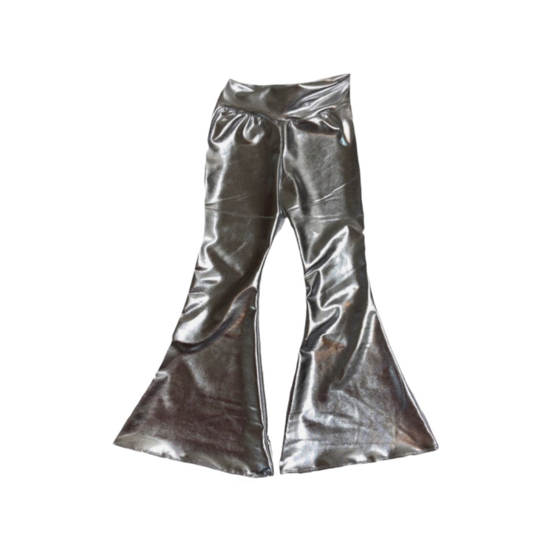 Charcoal Bell Bottoms (metallic Bell Bottoms, Baby Bell Bottoms ...