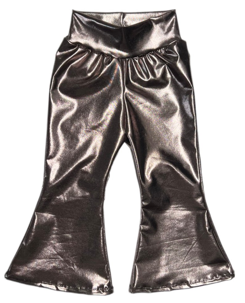 Metallic Bell Bottoms (baby Bell Bottoms, Toddler Bell Bottoms, Kids ...