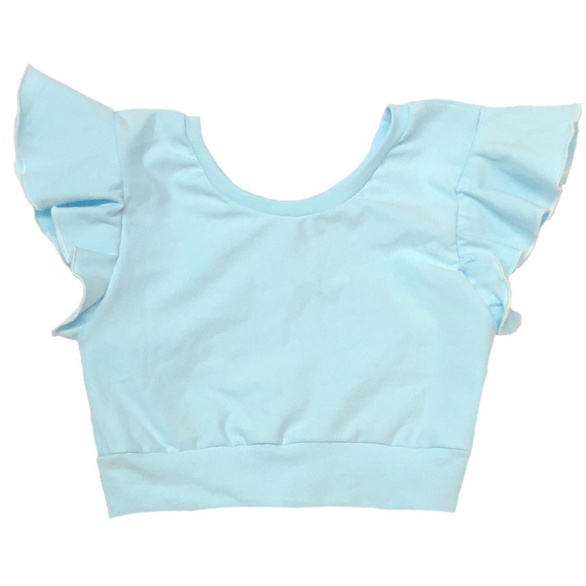 Blue crop top Toddler crop top baby crop top kids crop top | Etsy