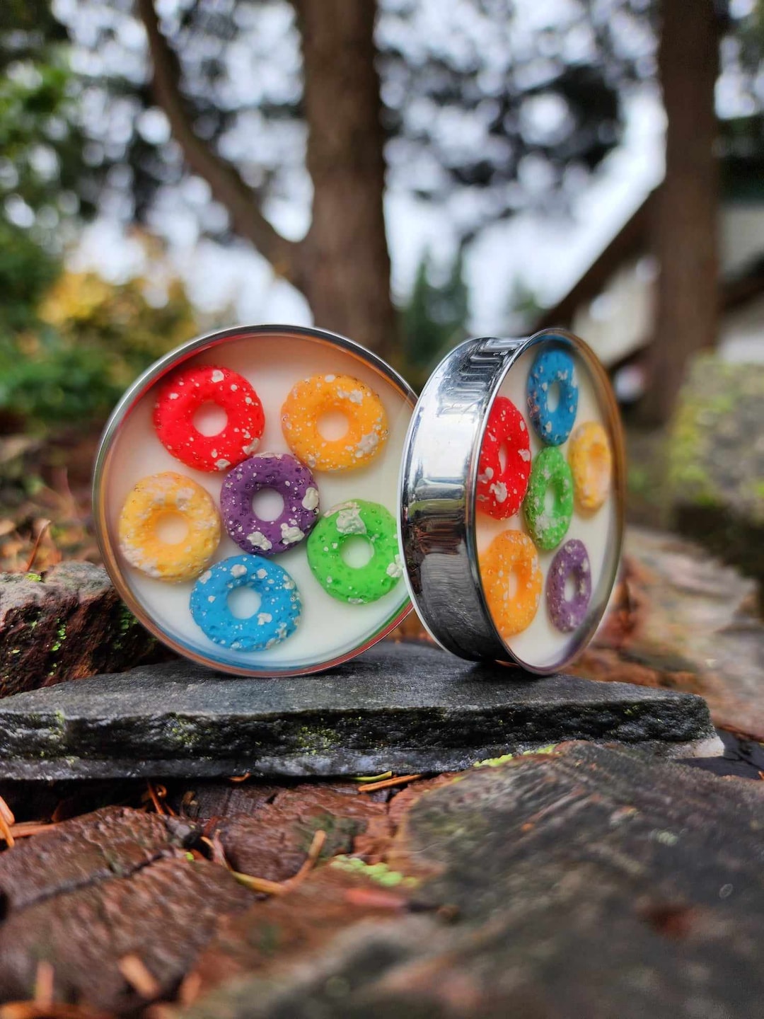 Cereal Plugs, Cereal, Acrylic, Ear Gauges, Set of Plugs, Custom ...