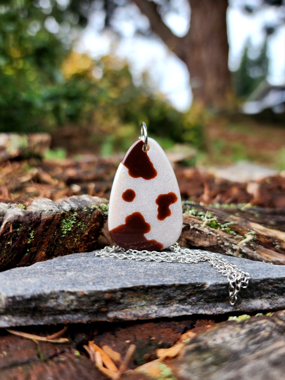 Cow Print, Cow, Cow Print Necklace, Cow Necklace, Cows, Mooooo ...