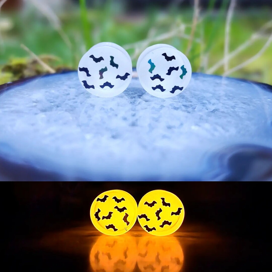 Bats, Bat Plugs, Plugs, Glow in the Dark, Flying Bats, Colorful Plugs ...