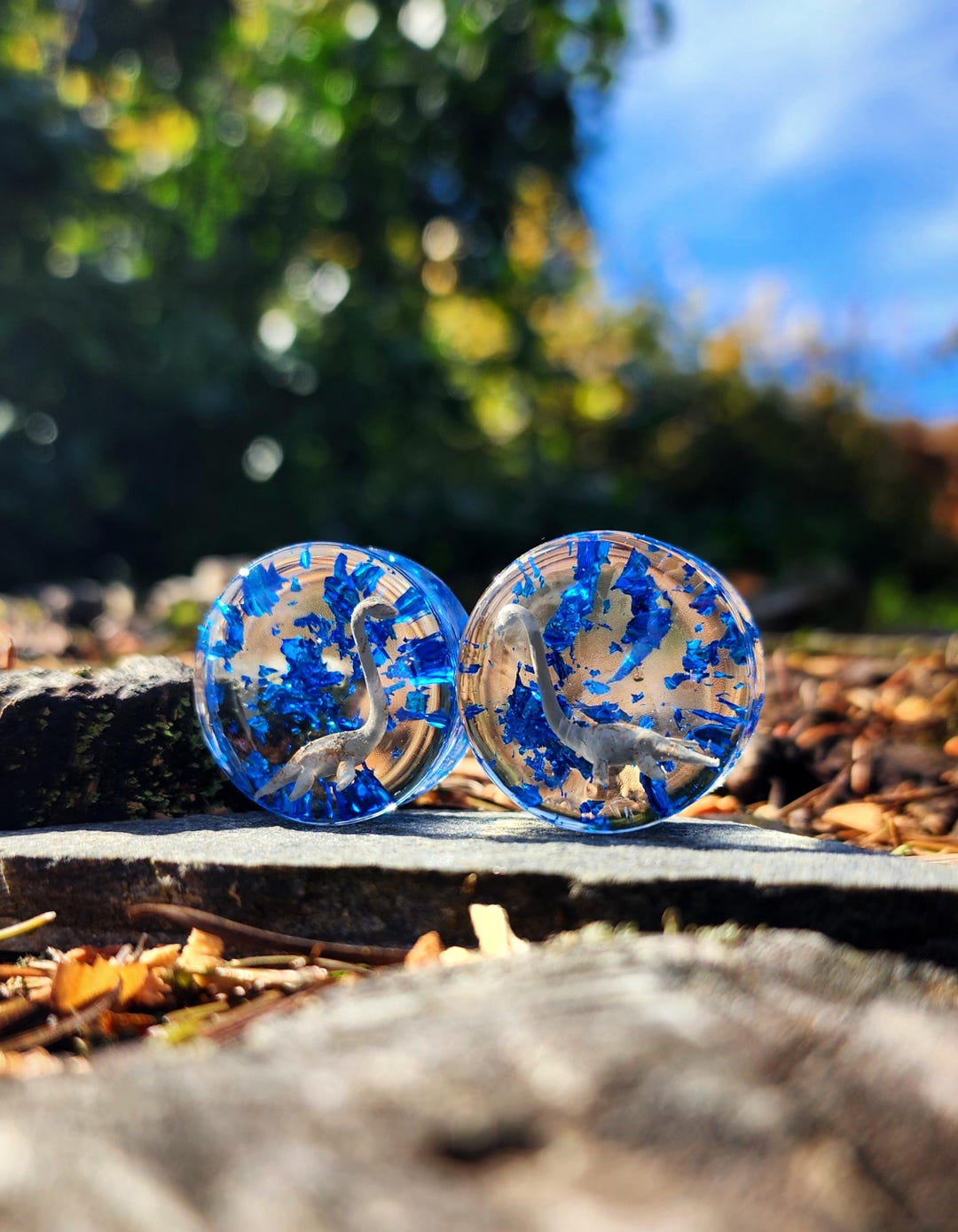 Handmade Loch Ness Monster Plugs: Nessie Cryptid Jewelry - Etsy