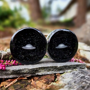 UFO Plugs, UFO, Aliens, Flying Saucer, Space, Cryptid, Abduction, Ear ...