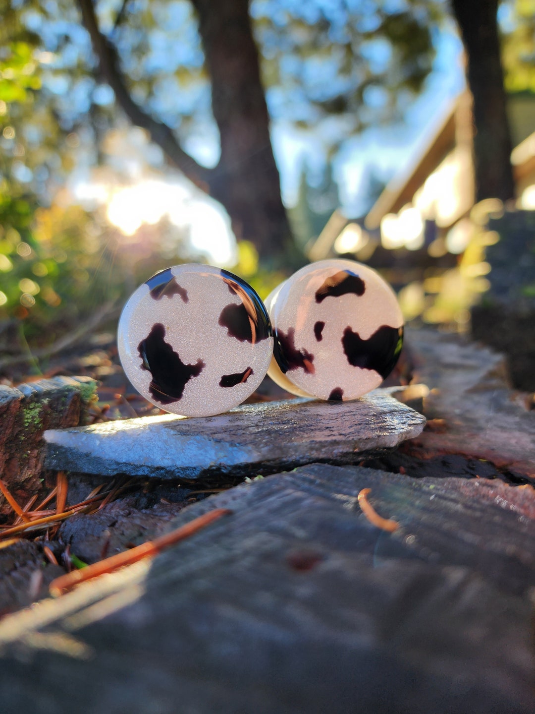 Cow Print Plugs, Cow Print, Animal Print, Cow, Plugs, Set of Plugs ...