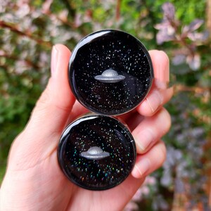 UFO Plugs, UFO, Aliens, Flying Saucer, Space, Cryptid, Abduction, Ear ...
