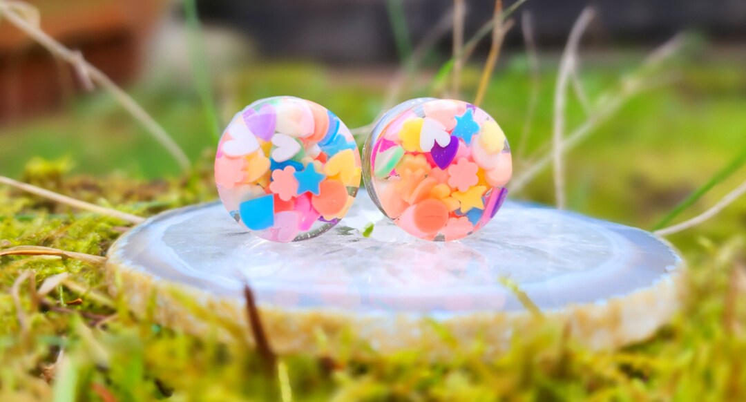 Confetti Plugs, Dangle Plugs, Neon Plugs, Plugs, Multi Color, Multi ...