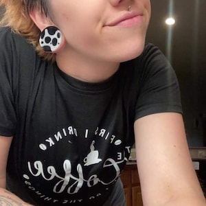 Cow Print Plugs, Cow Print, Animal Print, Cow, Plugs, Set of Plugs ...