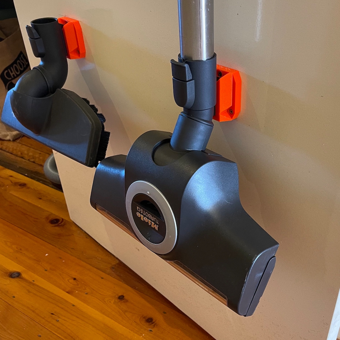 Miele Vacuum Cleaner Holder Telescopic Pole and Vacuum Heads 3D PRINTED ...