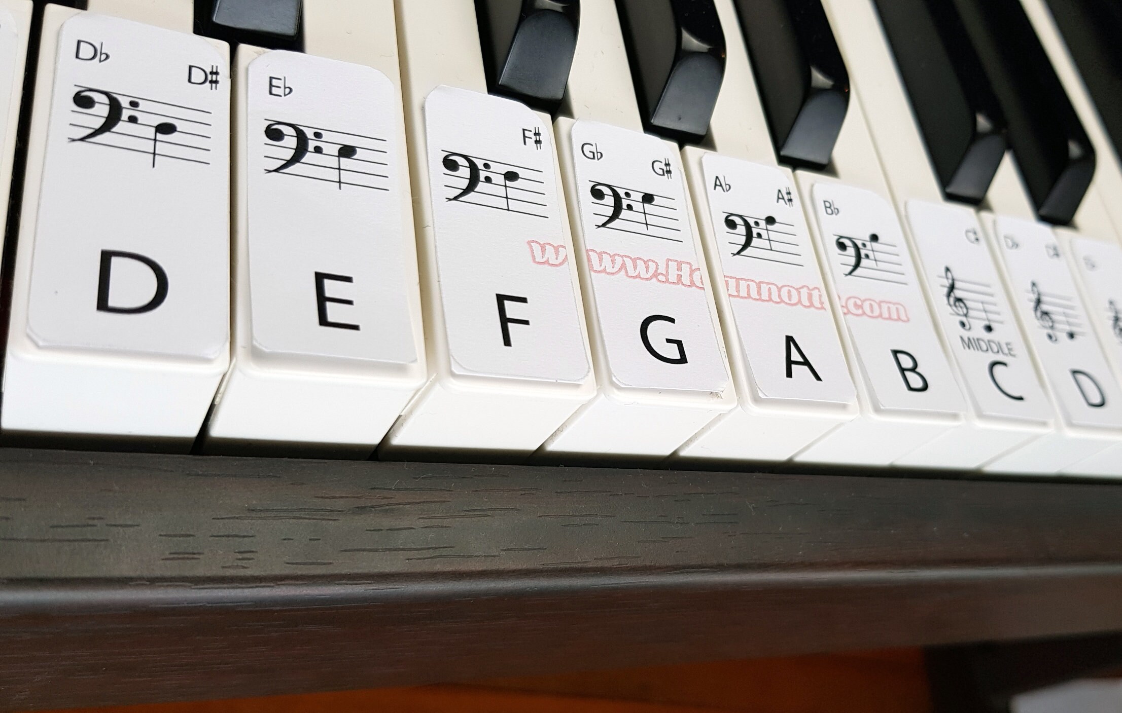 Standard Learn Piano Labels DIGTAL DOWNLOAD - Etsy