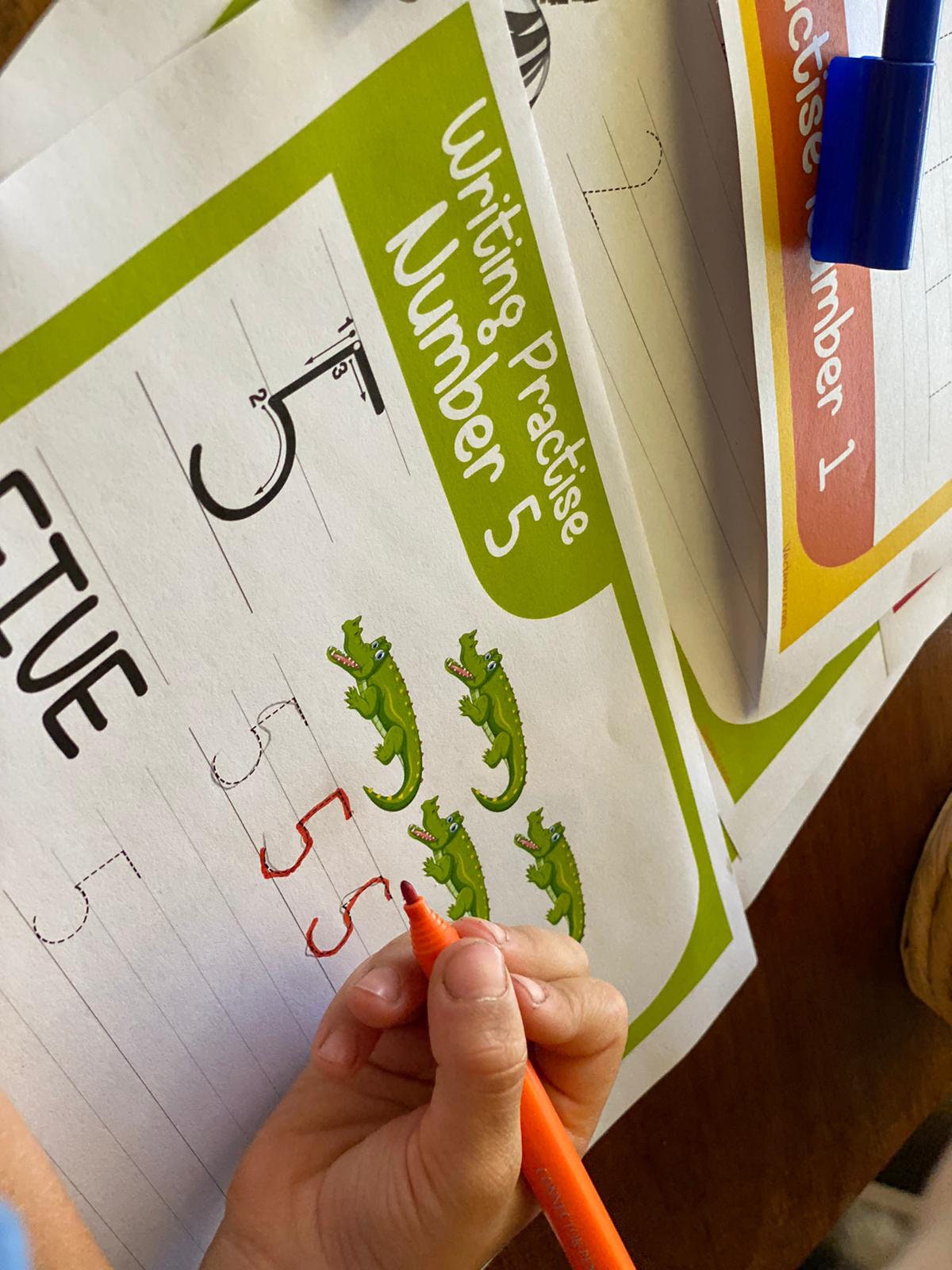 LEARN to Write Numbers 1 2 3 4 5 6 7 8 9 10 DIGITAL DOWNLOAD | Etsy