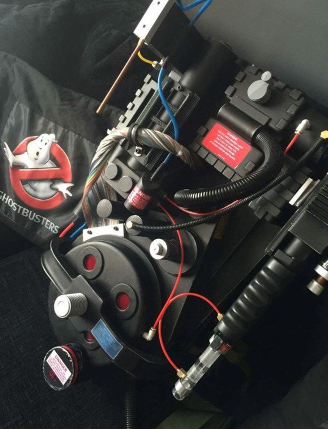 Ghostbusters Proton Pack Kit/metal Parts/alice Frame/trap and Pedal Kit ...