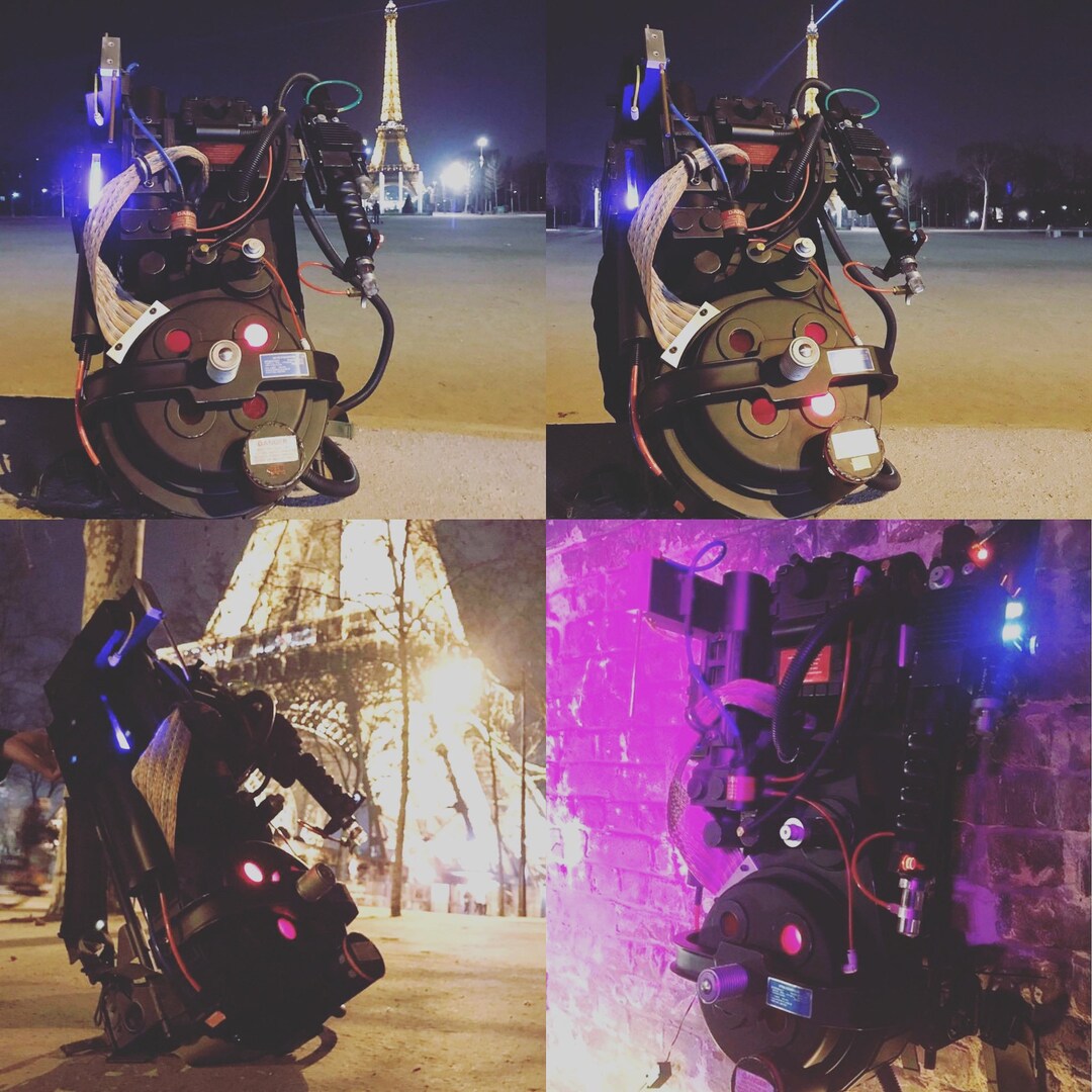 Ghostbusters Proton Pack Kit: Metal Parts, Alice Frame, Wand Included ...