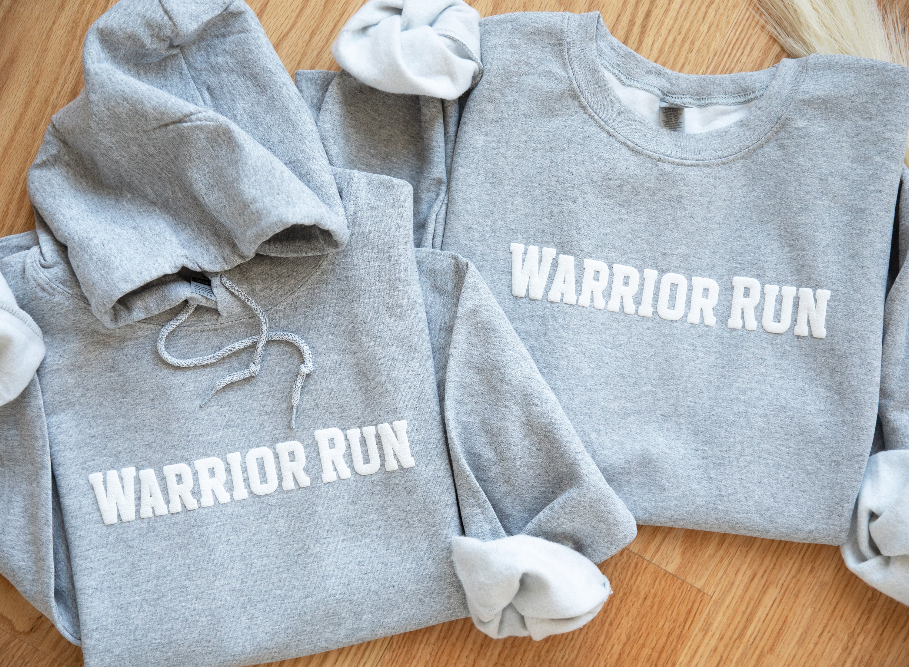 Embossed Custom Logo Sweatshirt, Custom 3D Crewneck Unisex Sweatshirt ...