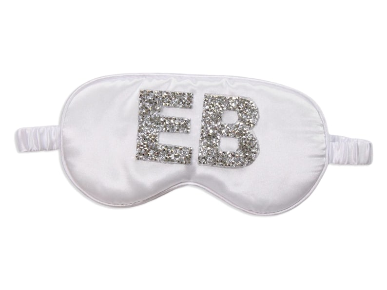 Personalized Sleep Mask SATIN - Bride Sleep Mask - Bridesmaid Gifts ...