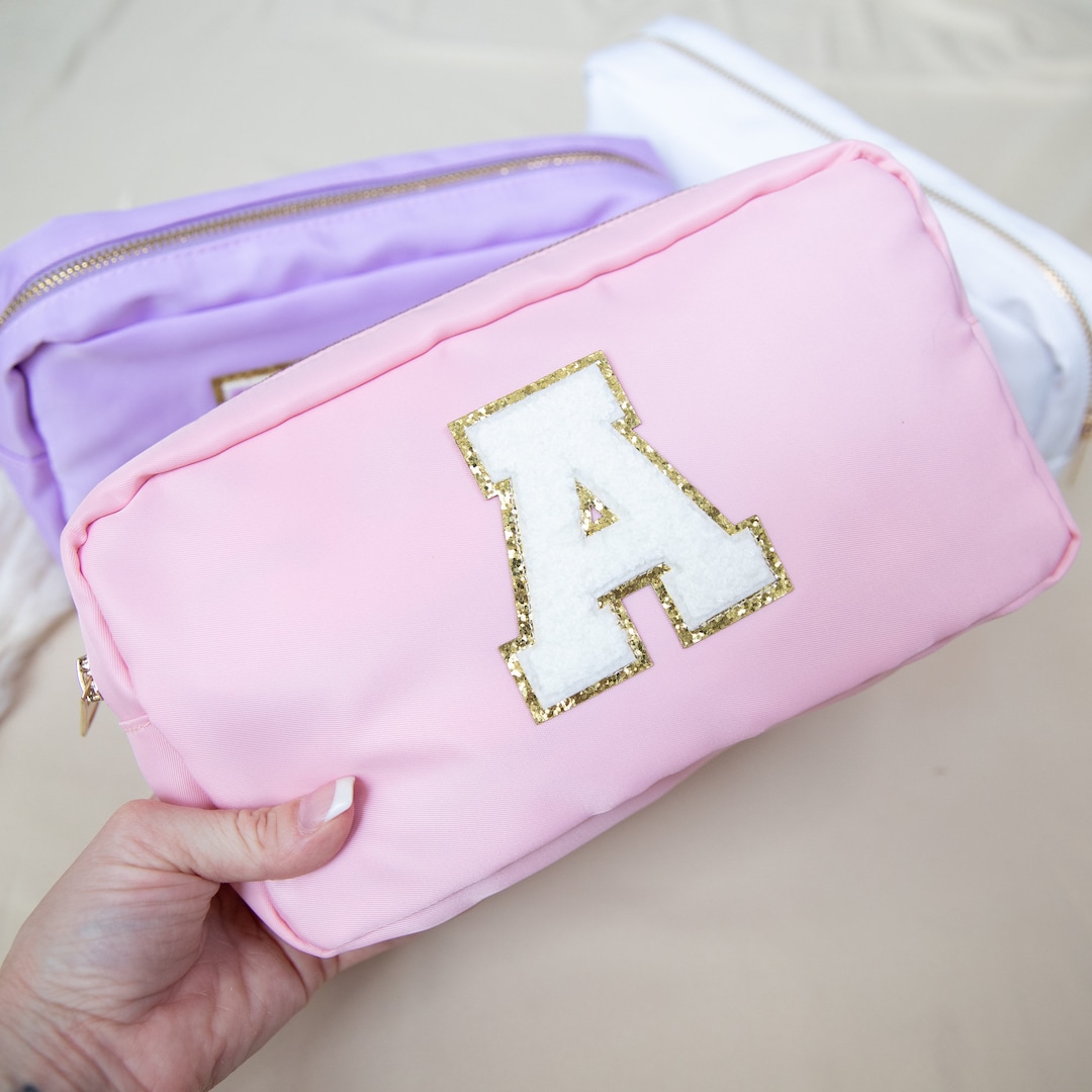 Personalized Nylon Pouch Gift Bags Custom Make up Pouches for Women ...