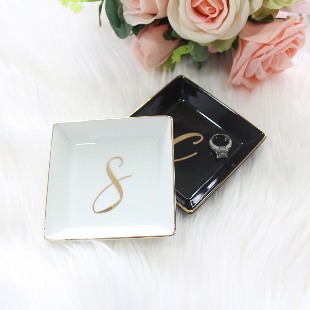 Bridesmaid Gift Ideas Jewelry Dish Personalized Ring Dish | Etsy