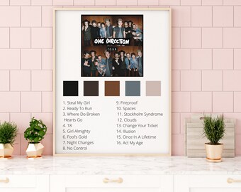 One Direction Four Poster - Etsy