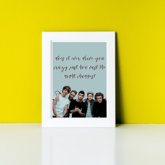 One Direction Lyrics Night Changes