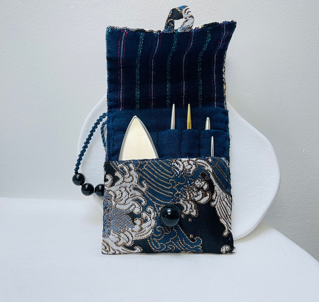 YUANWELLNESS: Handcrafted Acupuncture Teishin Carrying Case, Japanese ...