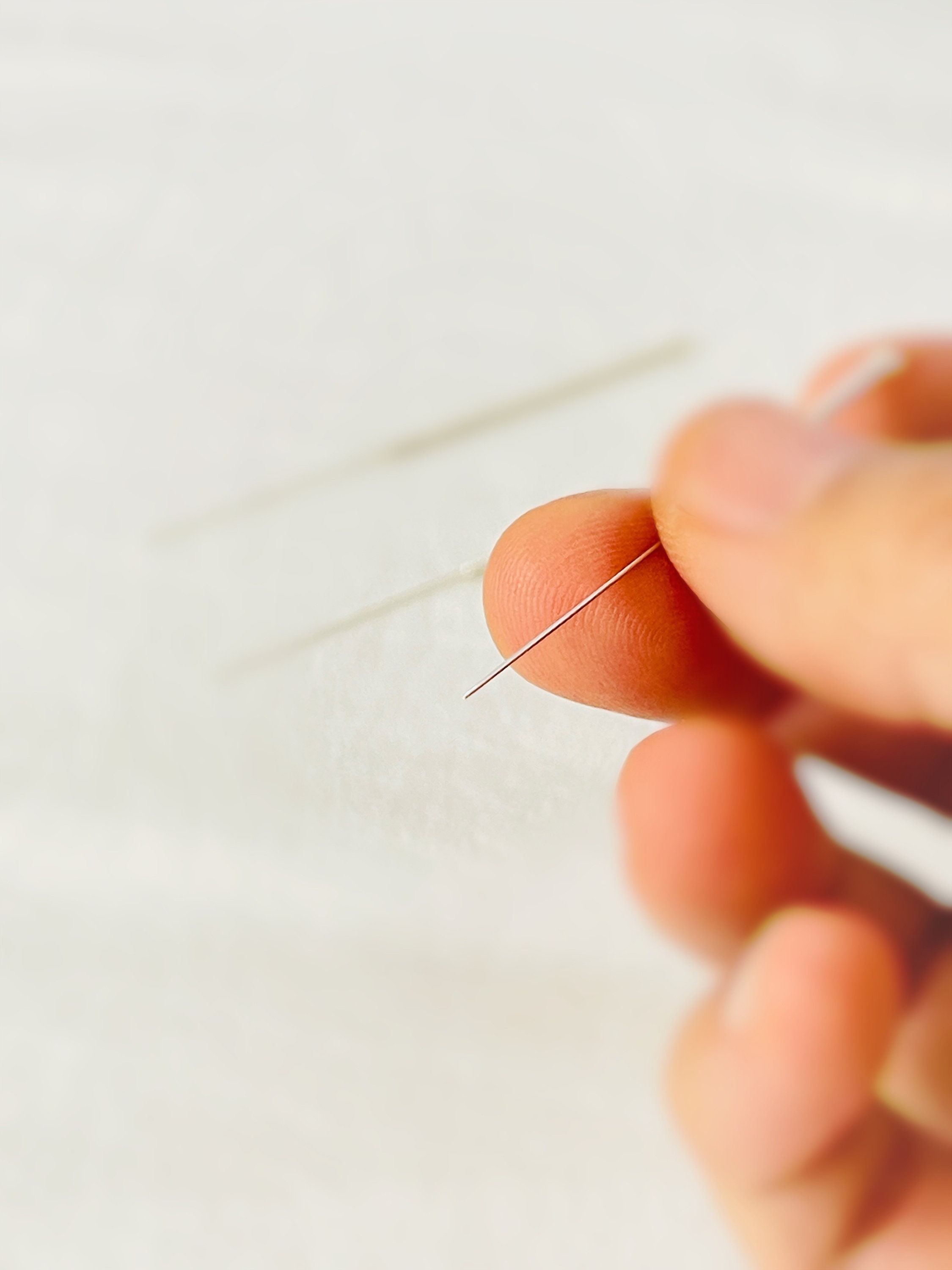 YUANWELLNESS: Custom Handmade Sterling Silver Contact Needle, Teishin ...