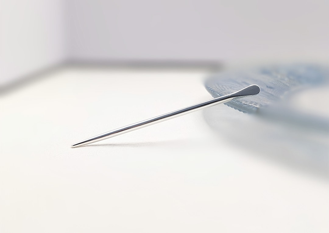 YUAN WELLNESS: Handmade Pure Silver Spoon Teishin, Tool, Stick, Needle ...