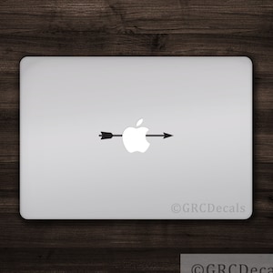 Arrow Mac Apple Logo Cover Laptop Vinyl Decal Sticker MacBook Unique ...