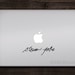 Steve Jobs Signature Vinyl Decal Sticker MacBook Mac Apple Laptop ...