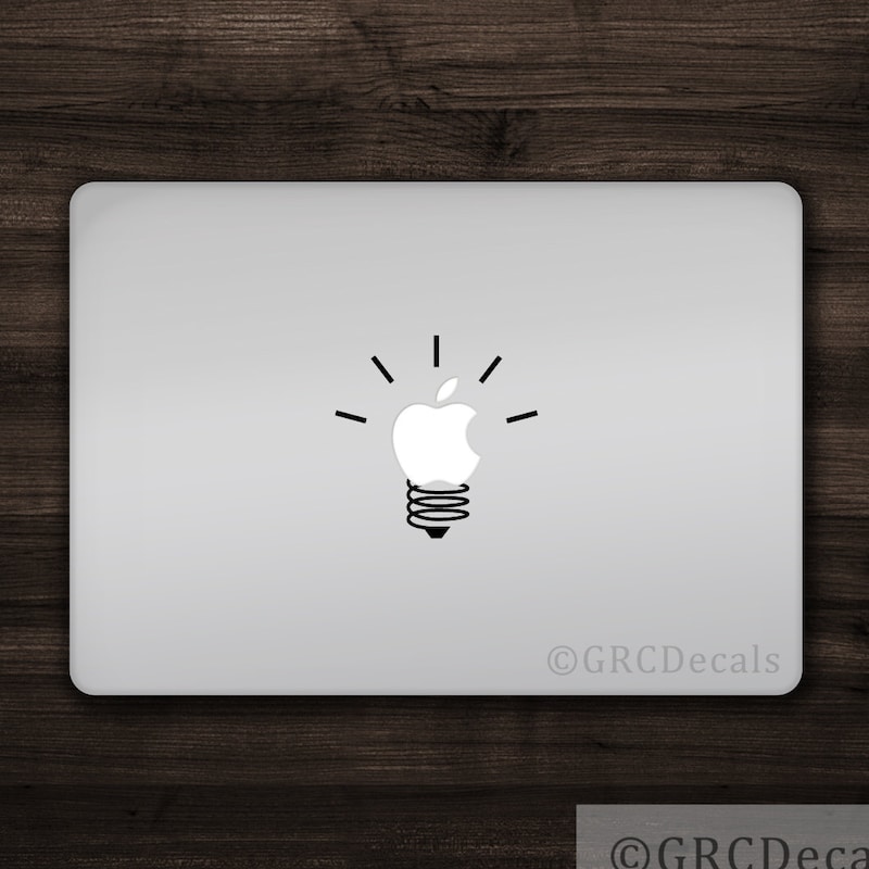 MacBook Light Decal - Etsy