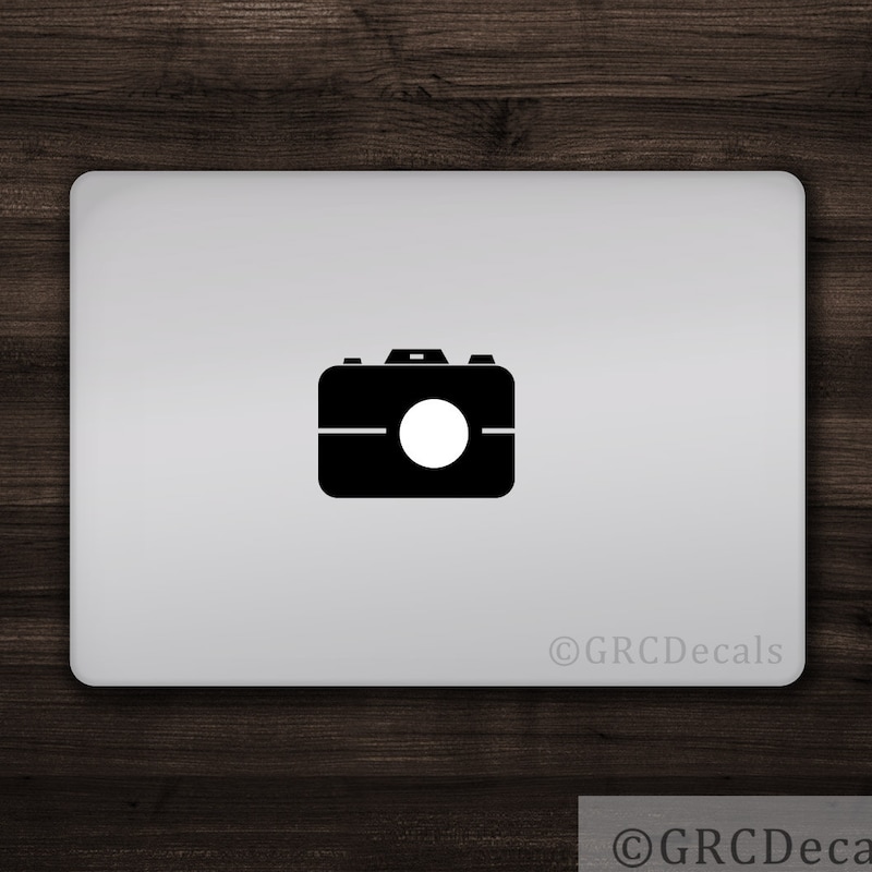 Camera MacBook Decal - Etsy