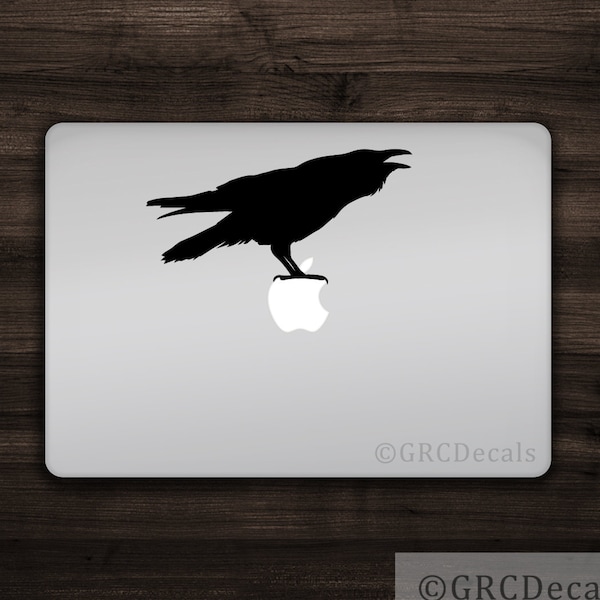 Raven Decal - Etsy