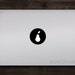 Pear Mac Apple Logo Cover Laptop Vinyl Decal Sticker MacBook - Etsy