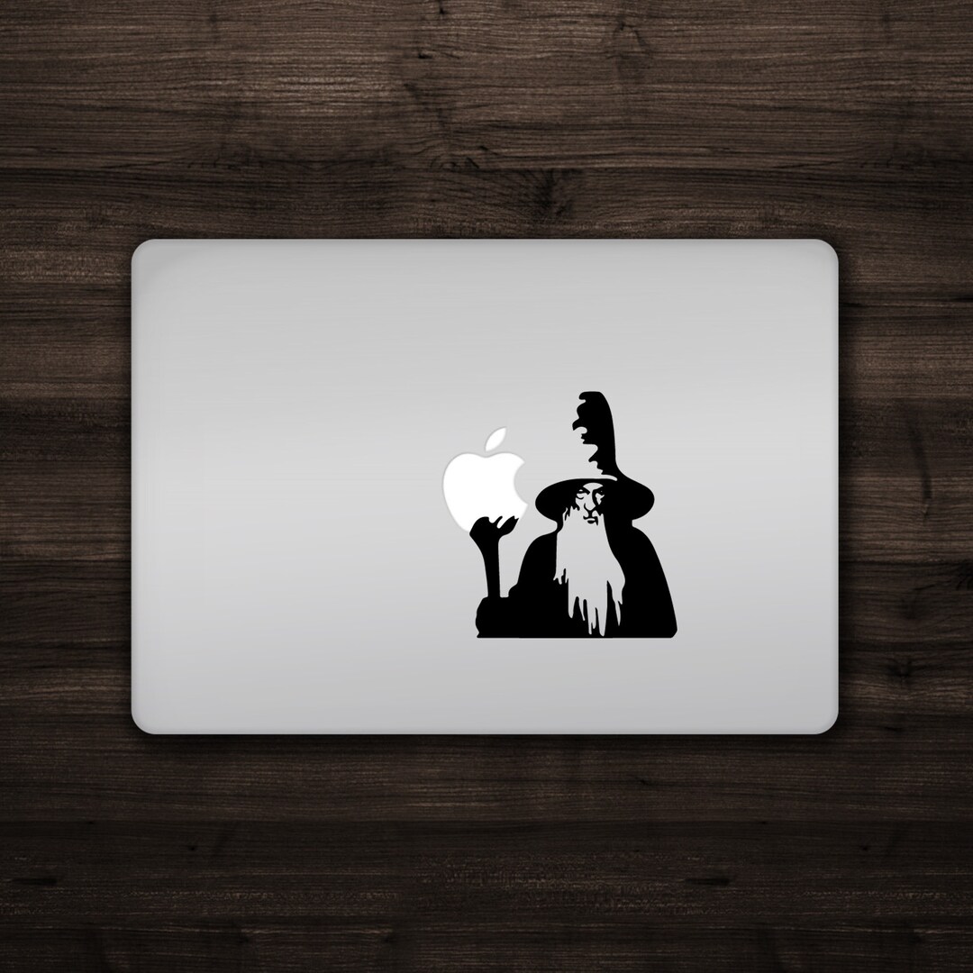 Gandalf Vinyl Decal Sticker Lord of the Rings MacBook Mac Apple Laptop ...