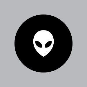 Alien Head - Mac Apple Logo Cover Laptop Vinyl Decal Sticker MacBook ...