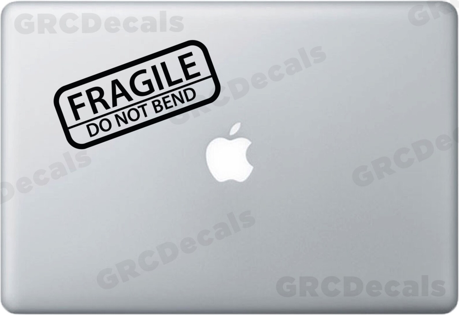 Fragile Do Not Bend Laptop Vinyl Decal Sticker Macbook Mac | Etsy
