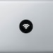 Wifi Symbol - Mac Apple Logo Cover Laptop Vinyl Decal Sticker MacBook ...