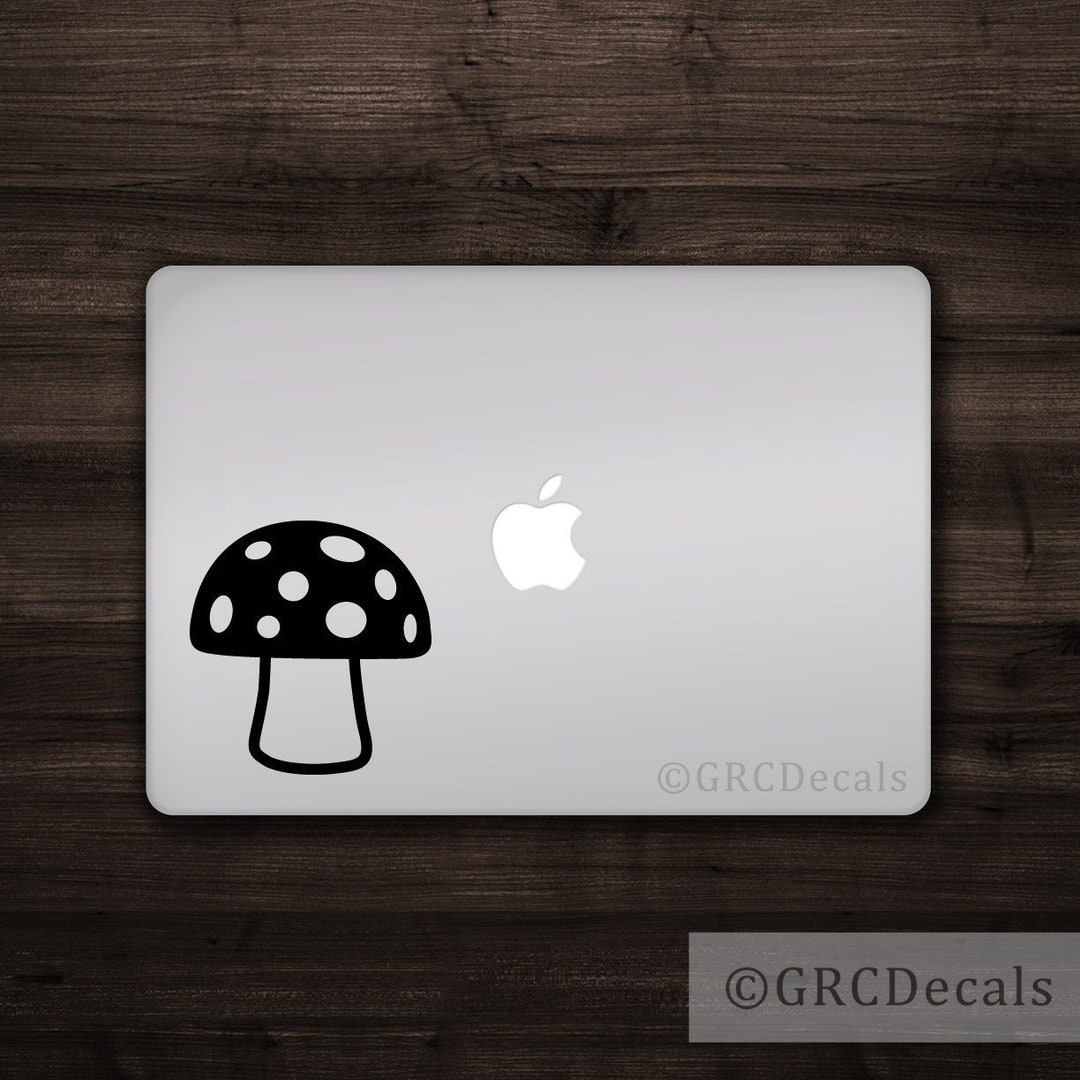 Mushroom Decal Hallucinogens Decal Psilocybin Laptop Vinyl Sticker ...