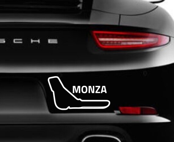 Monza Grand Prix Racetrack Vinyl Decal Formula One Decal - Etsy