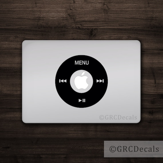 Control Wheel Mac Apple Logo Cover Laptop Vinyl Decal - Etsy Canada