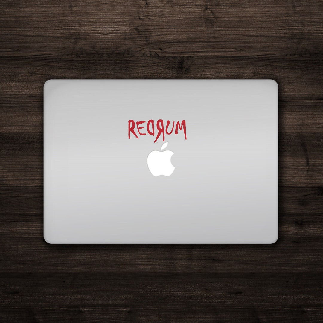 Redrum Decal Computer Decal Horror Themed Bumper Sticker Window Sticker ...