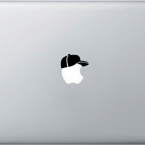 Baseball Cap - Mac Apple Logo Cover Laptop Vinyl Decal Sticker MacBook ...