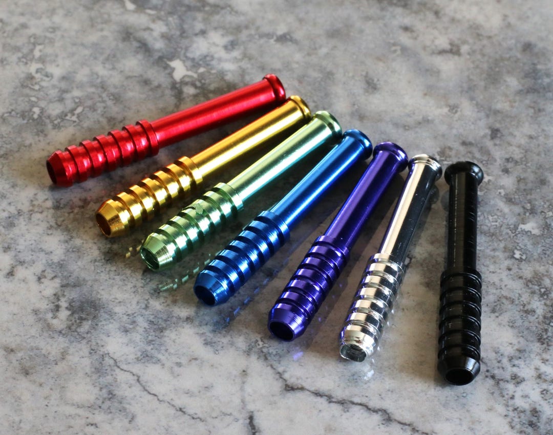 2" Metal One Hitter Dugout Bats Smoking Pipes - Etsy