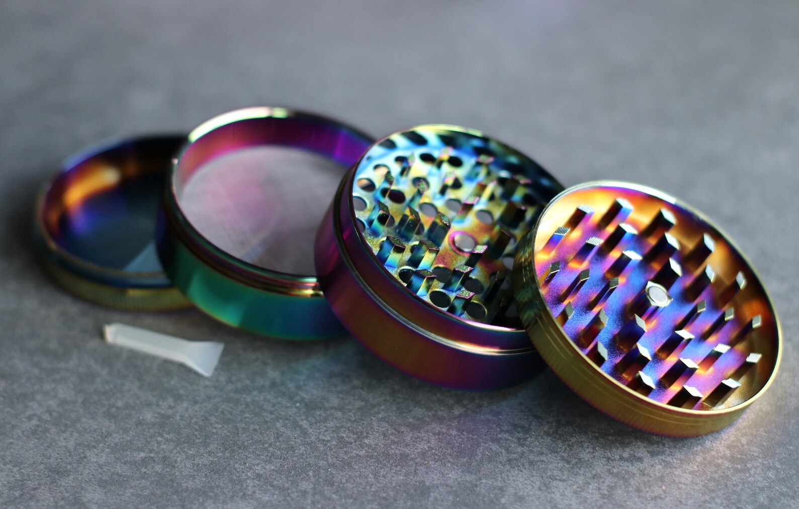 Rainbow Colored Herb Grinders 4 Sizes to Choose From 4 Pc - Etsy