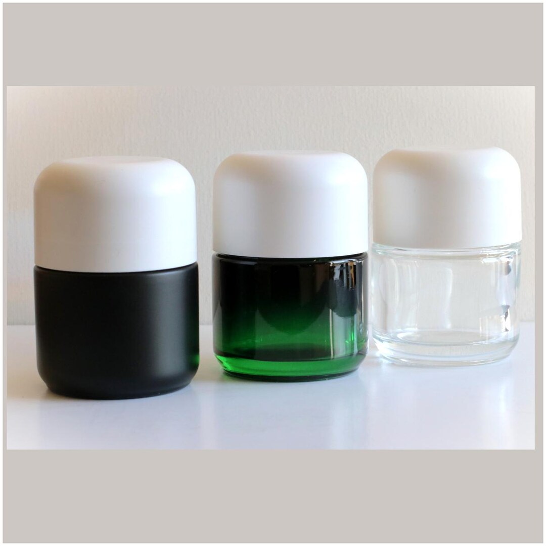 3" Glass Stash Jar-70ml- Smell Proof-child Proof Lid-safe and Secure ...