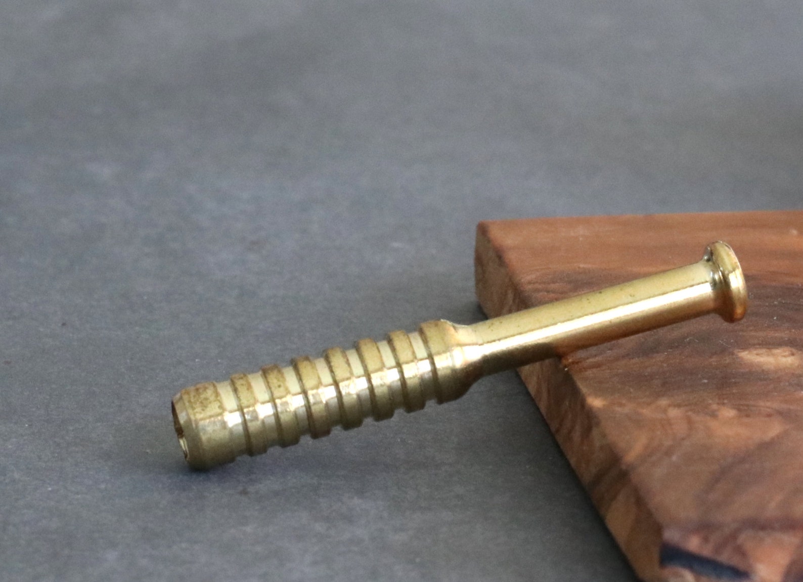 2 & 3 Brass One Hitter Bats Solid Brass Lasts a Lifetime-yes-these Are ...