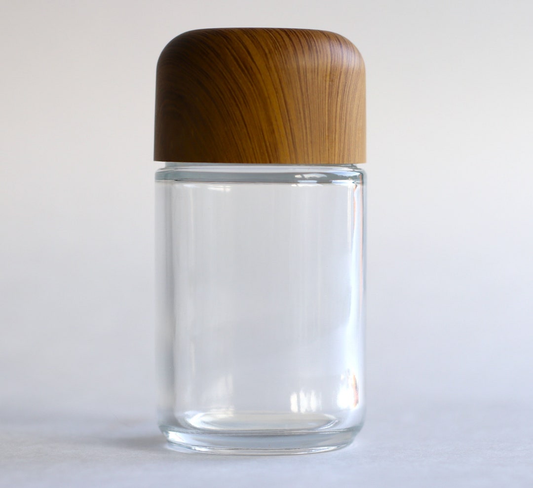 4" Glass Stash Jar-110ml- Smell Proof-child Proof Lid-safe and Secure ...