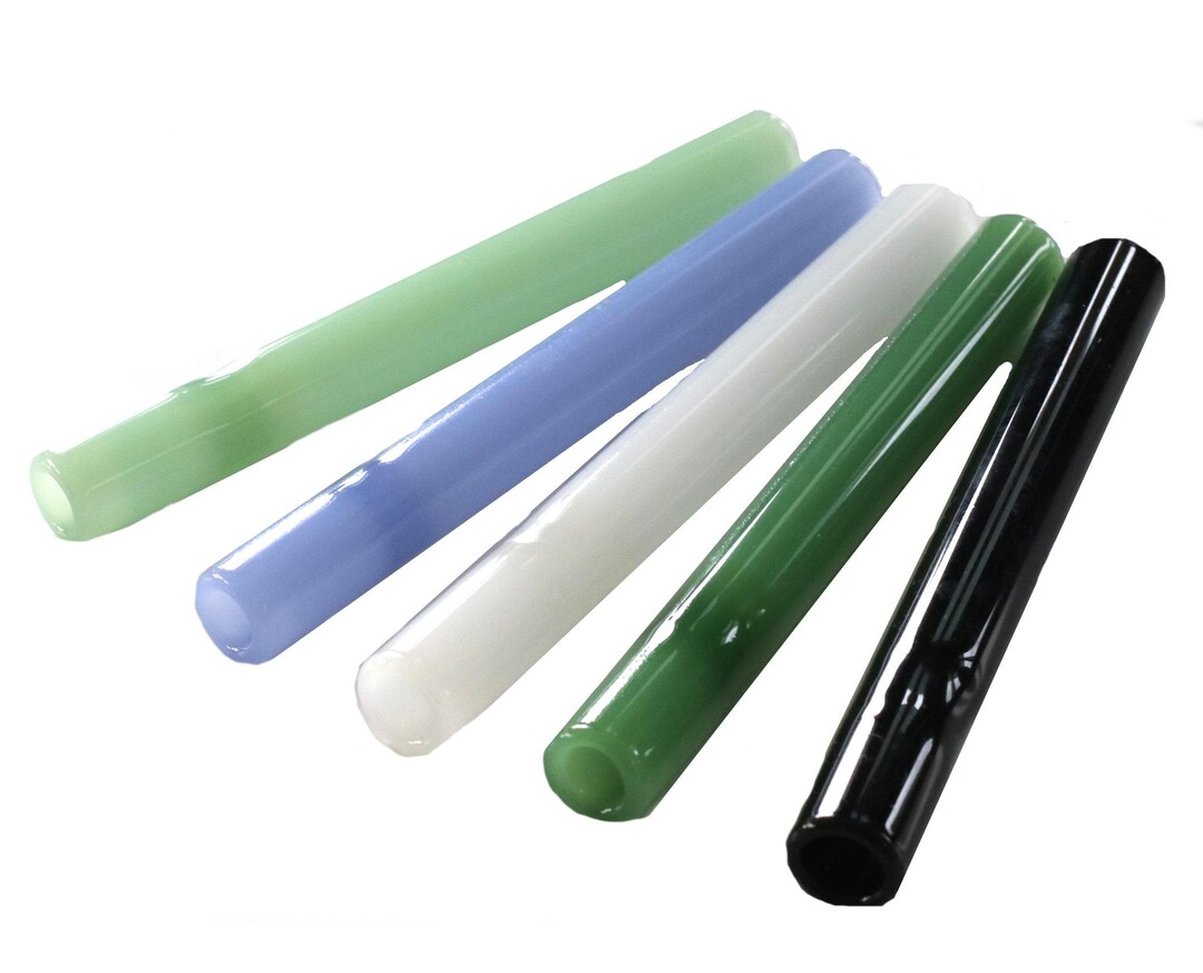 4" Glass One Hitters-colorful Glass Pipes-multi Hitter Large Pocket ...